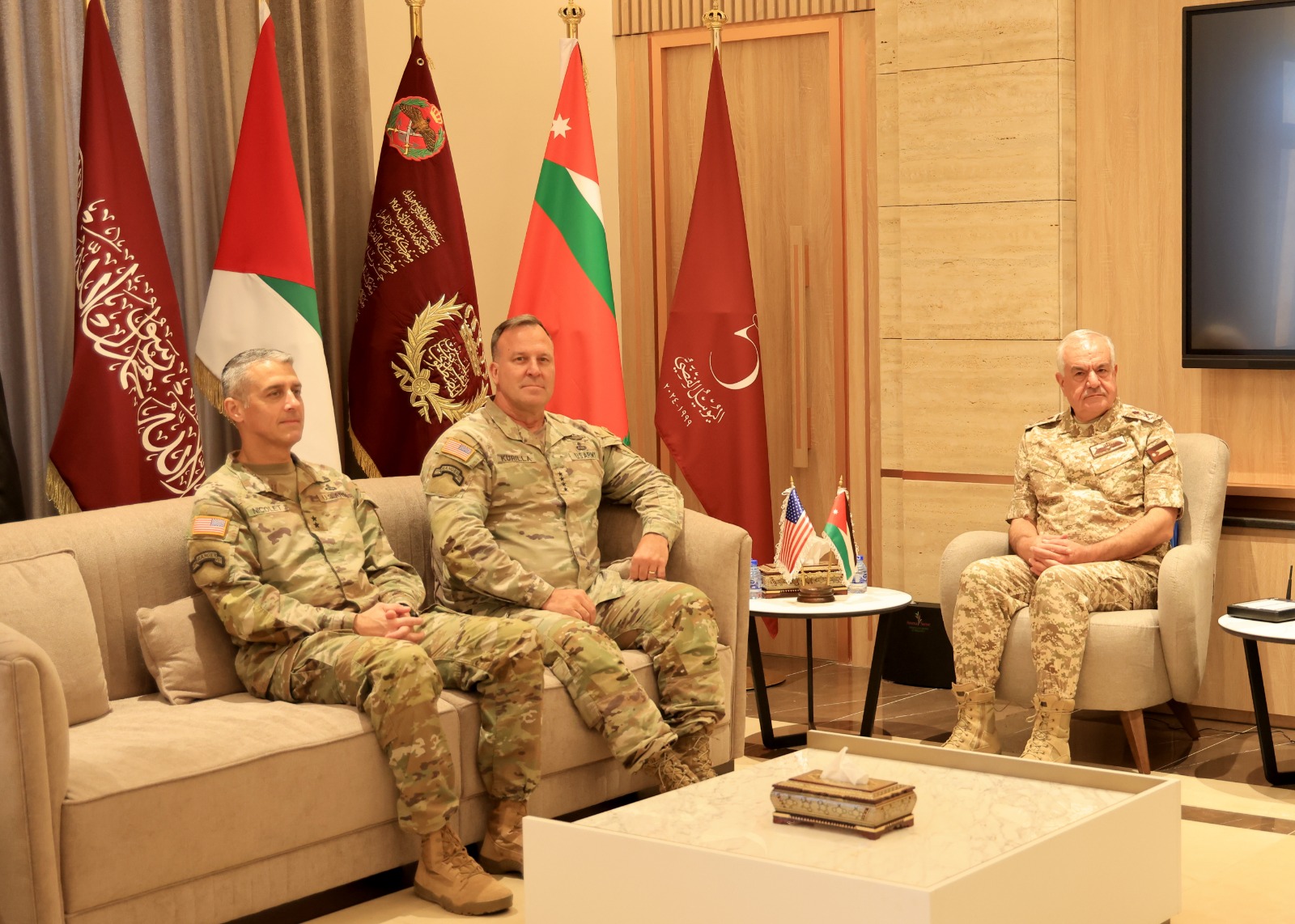 The General Command of the jordanian armed forces the arab army