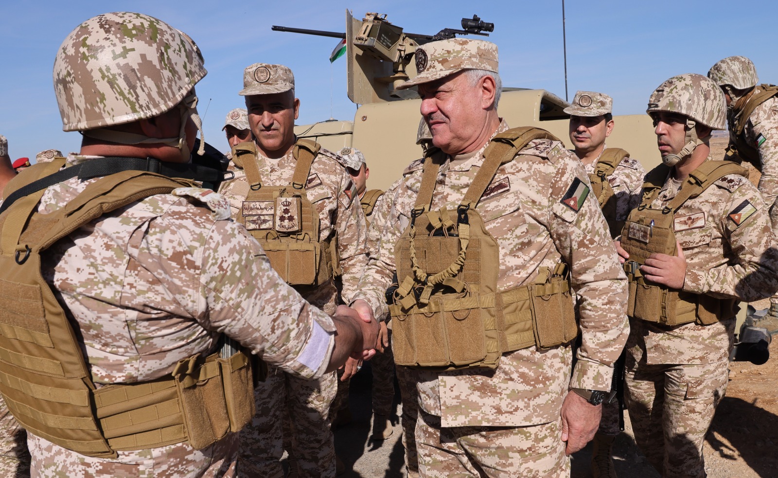 The General Command of the jordanian armed forces the arab army