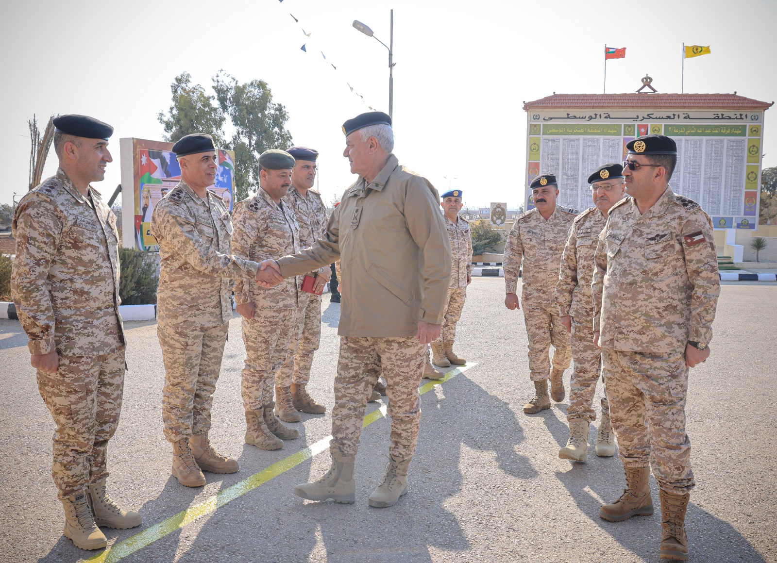 The General Command of the jordanian armed forces the arab army