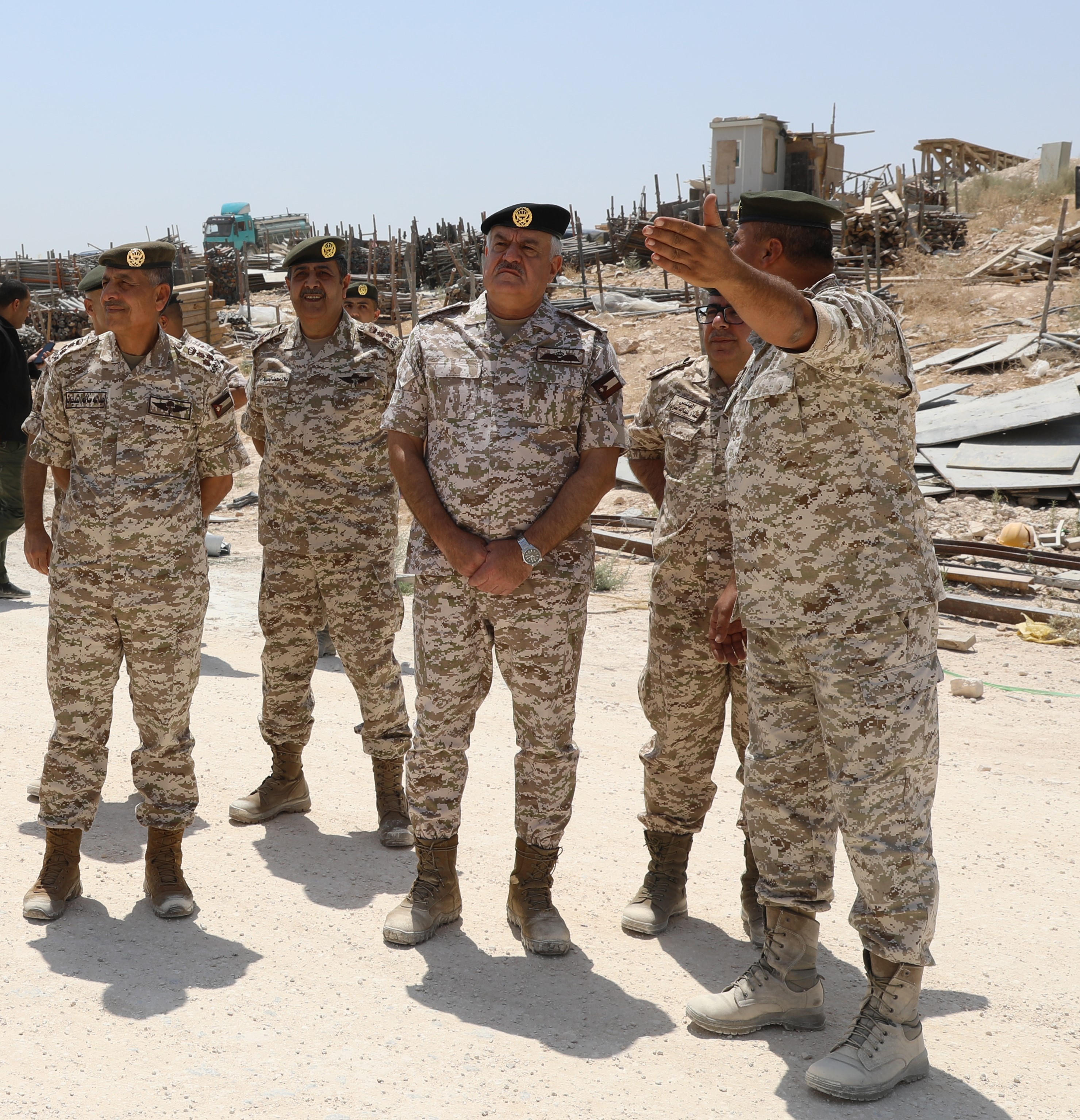 The General Command of the jordanian armed forces the arab army