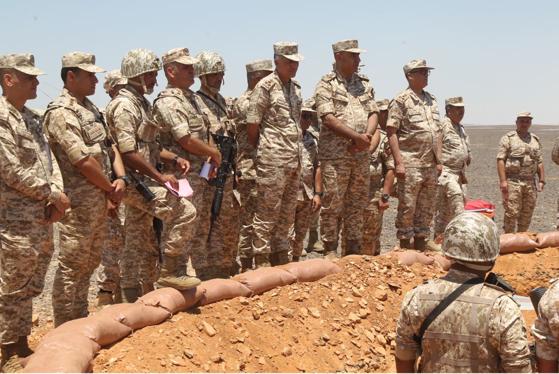 The General Command of the jordanian armed forces the arab army