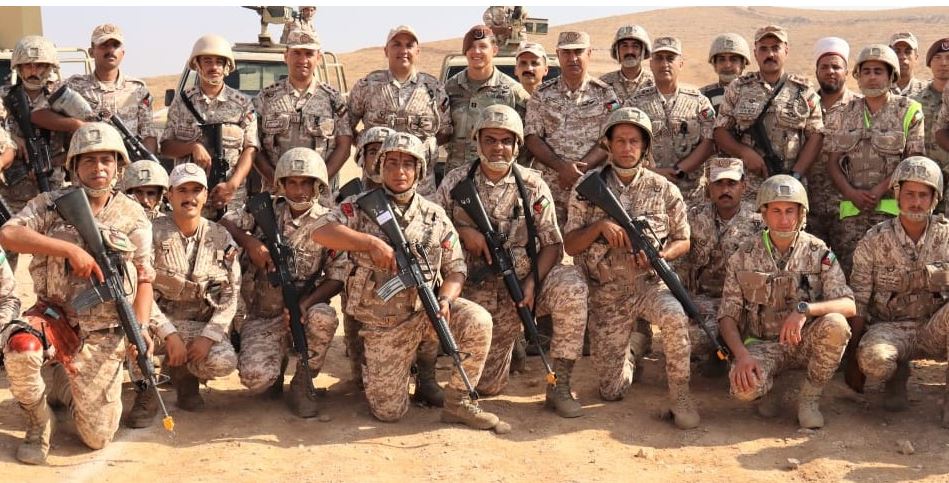 The General Command of the jordanian armed forces the arab army