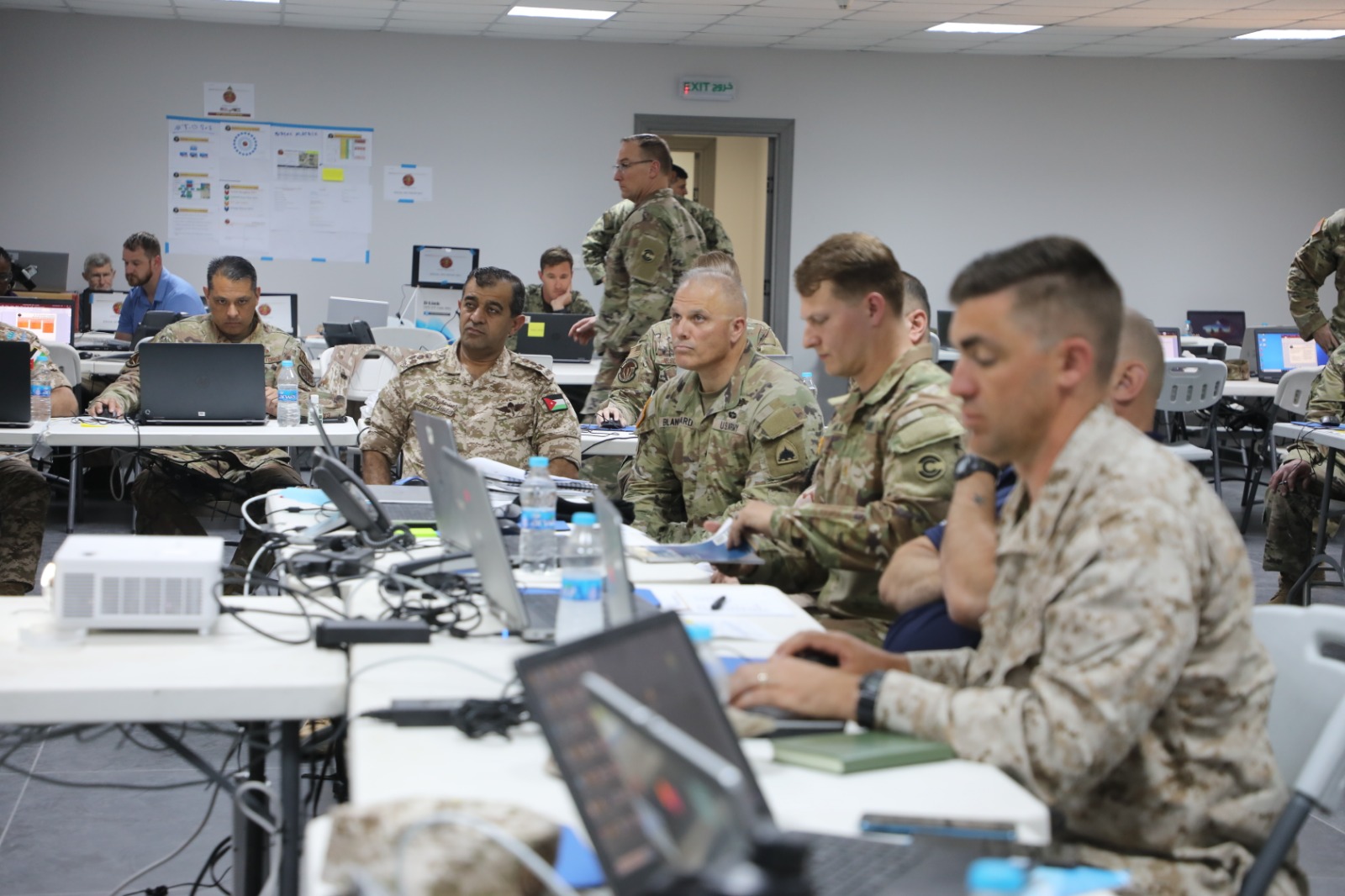 The General Command of the jordanian armed forces the arab army