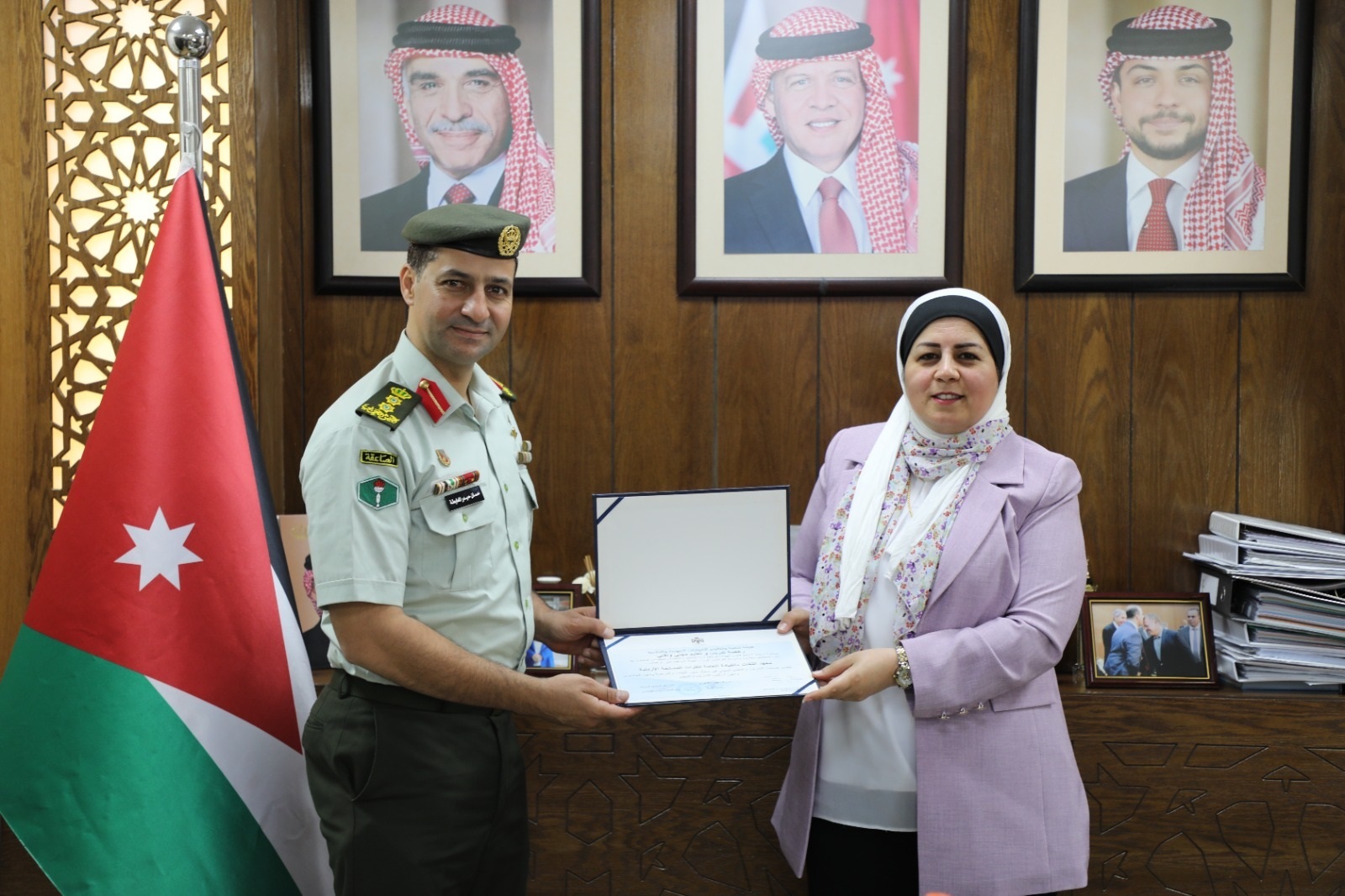 The General Command of the jordanian armed forces the arab army