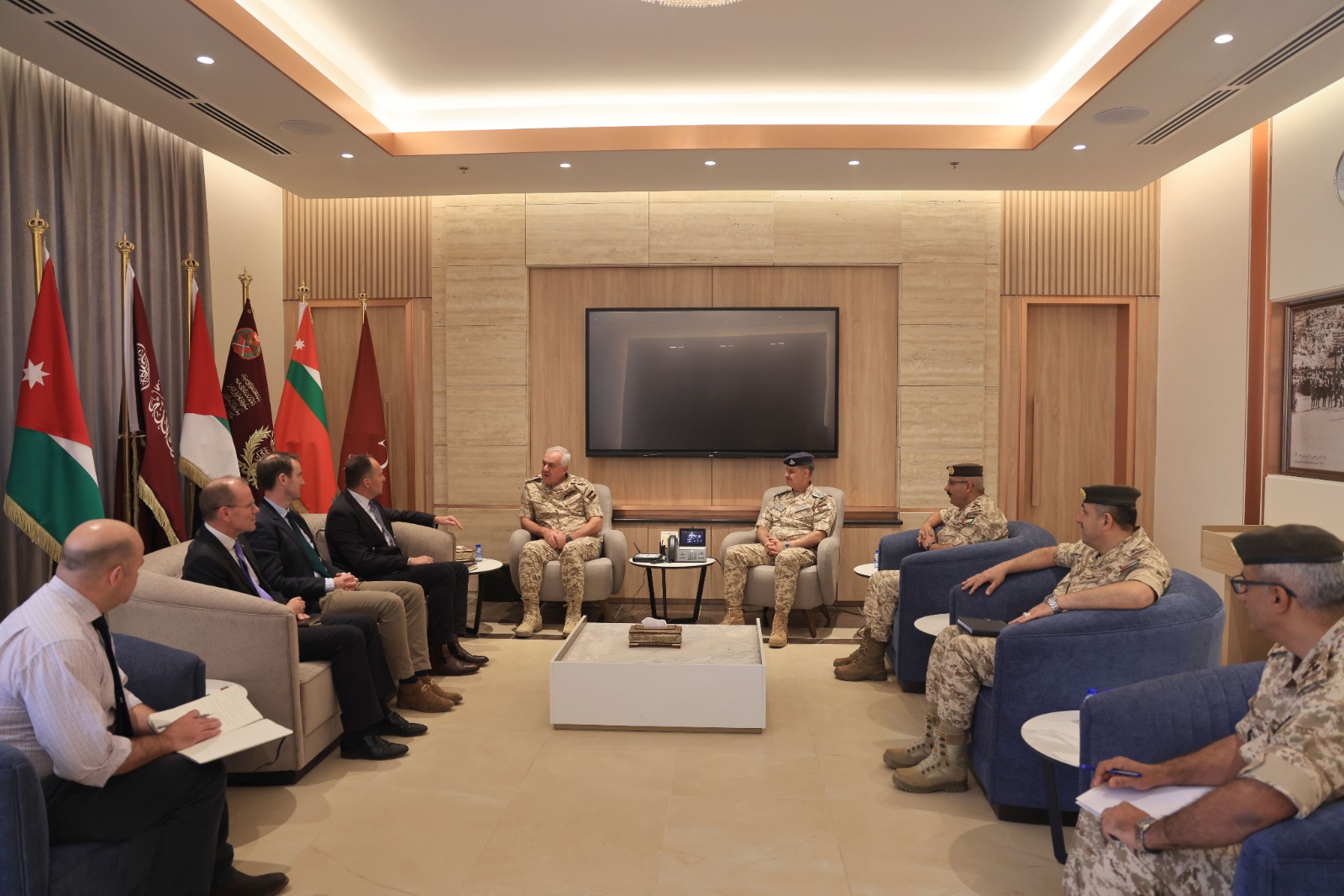 The General Command of the jordanian armed forces the arab army