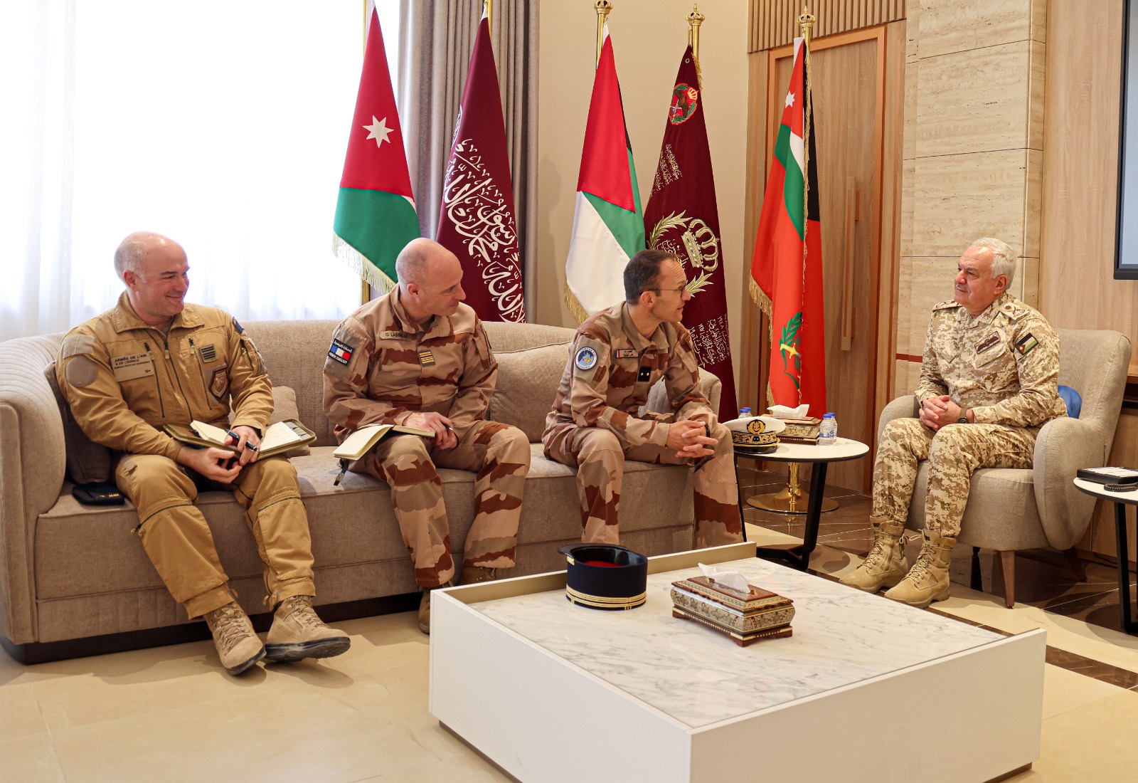 The General Command of the jordanian armed forces the arab army