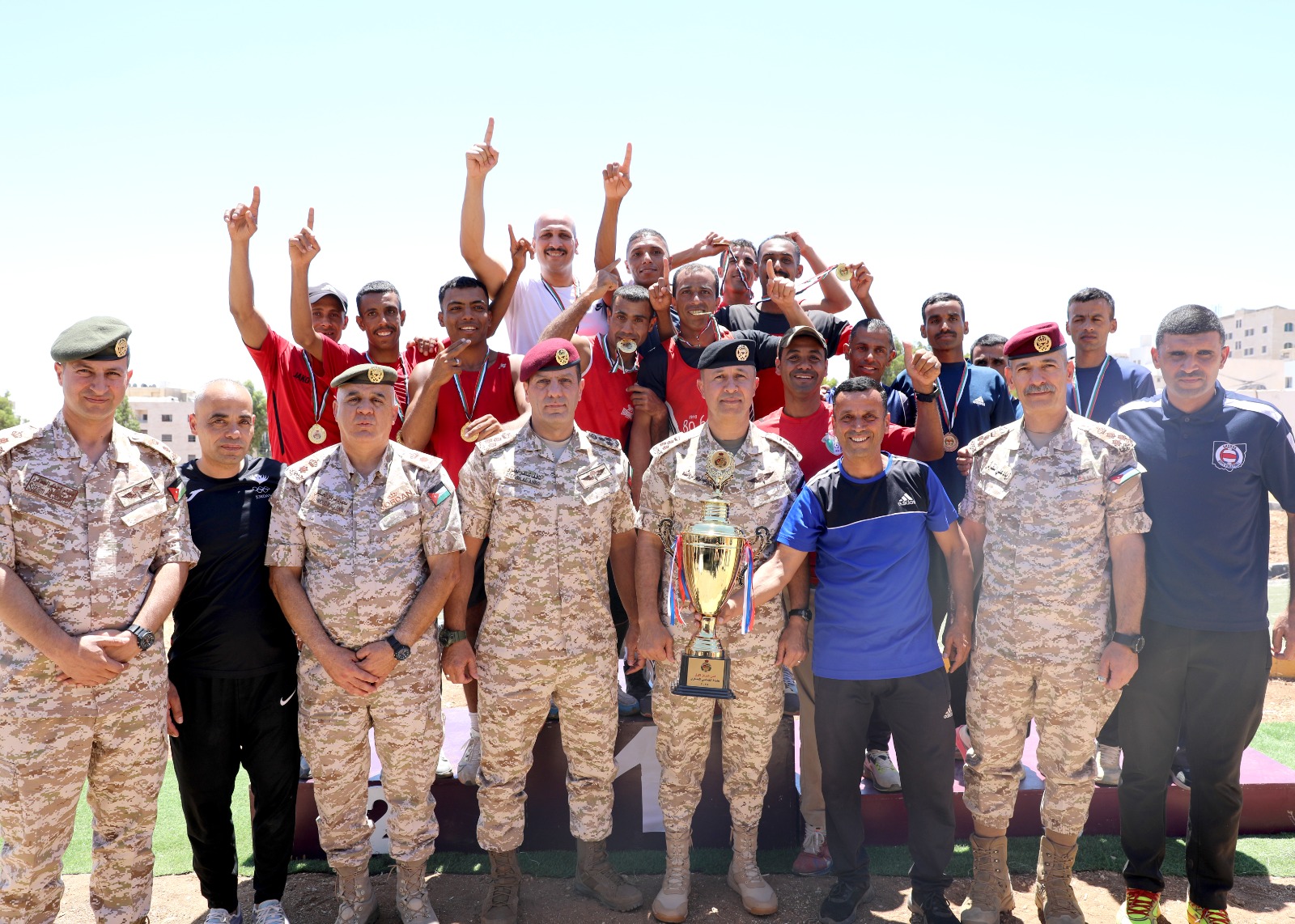 The General Command of the jordanian armed forces the arab army