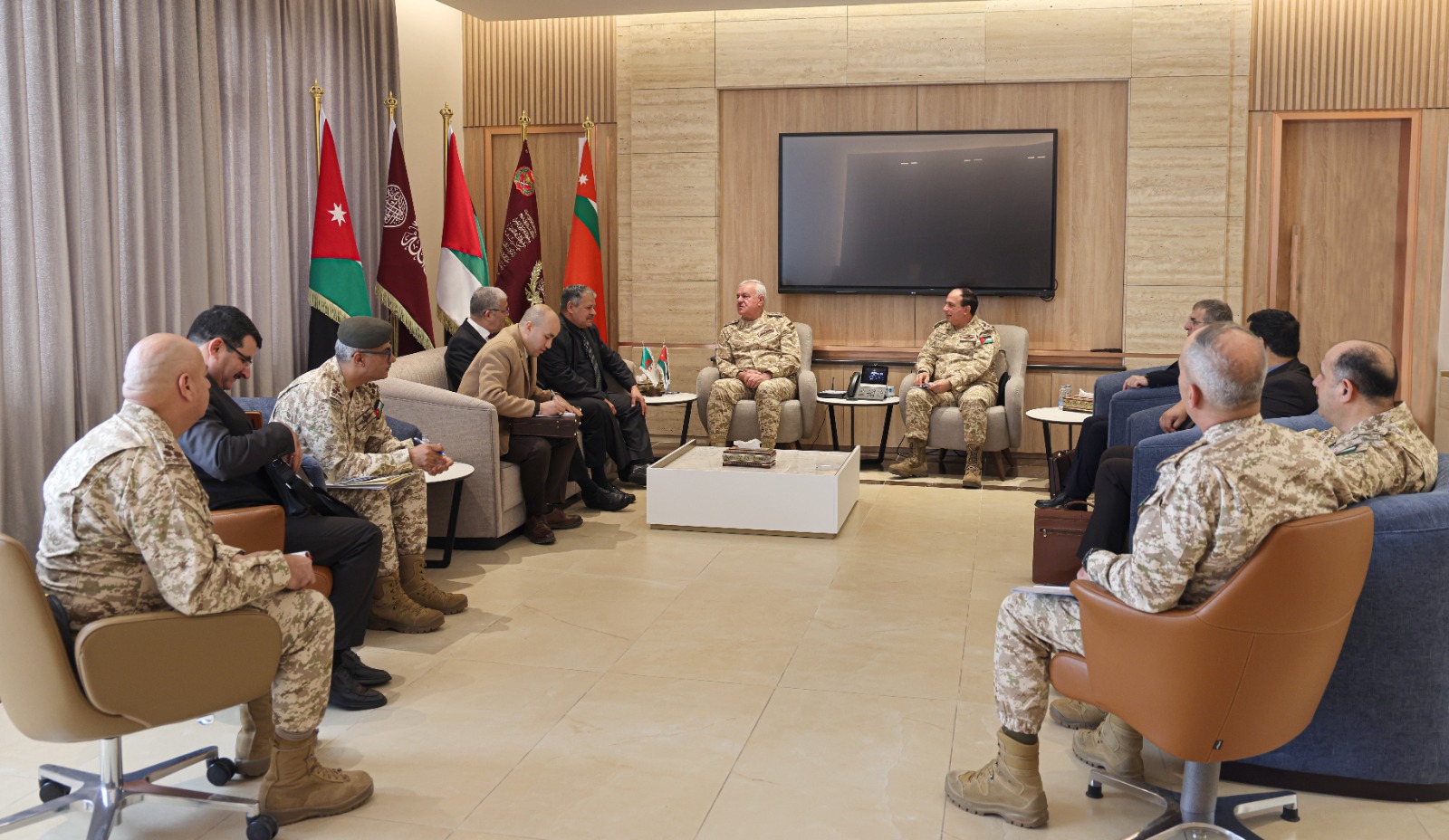 The General Command of the jordanian armed forces the arab army
